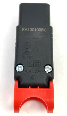 C13 Locking Power Cord Connector - Screw On IEC-Lock PA130100BK | eBay