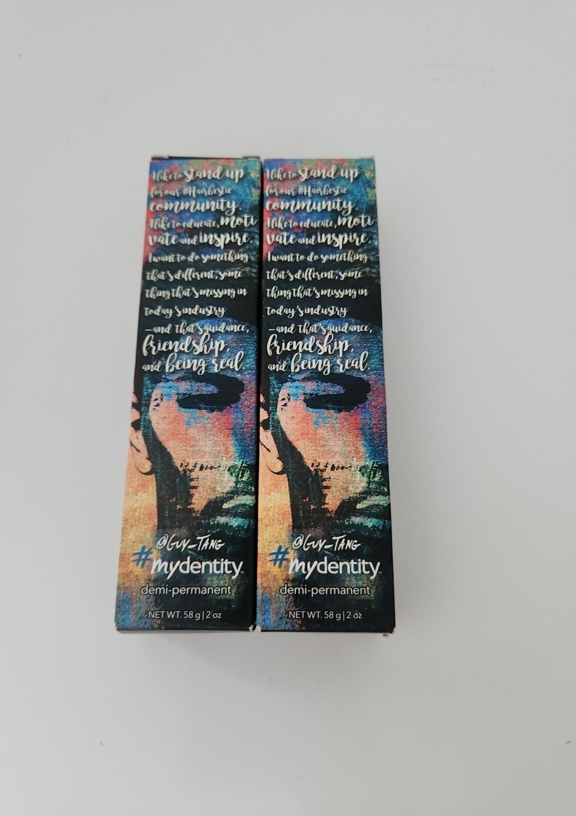 Lot Of 2 Mydentity Guy Tang Demi-Permanent Hair Color 6DL Lavender 9RG ...