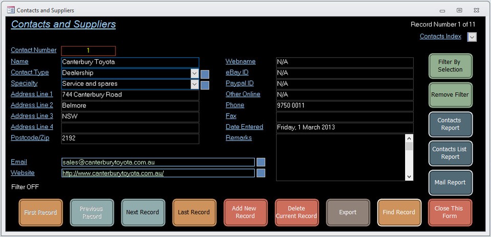 Car Mechanic Software - Vehicle Service and Maintenance for Windows ...