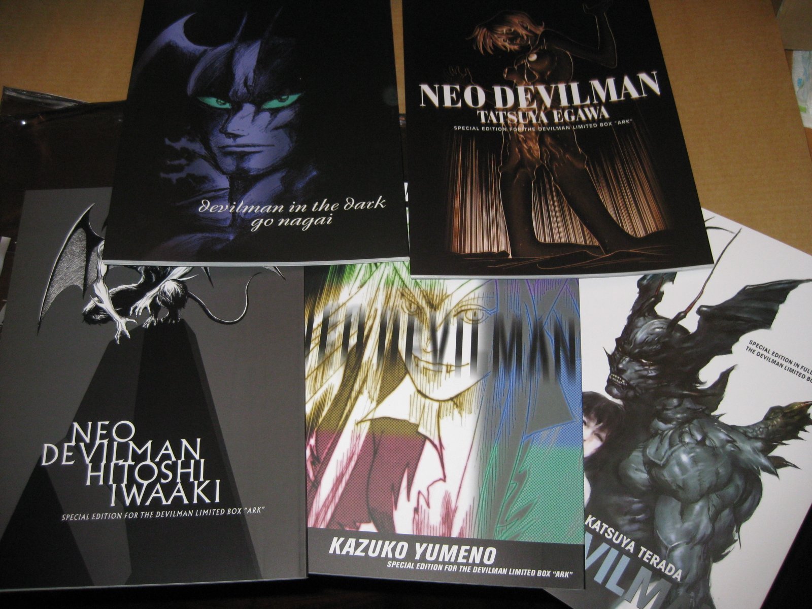 Devilman Limited BOX ARK Japan manga anime Used Kodansha Go Nagai | eBay