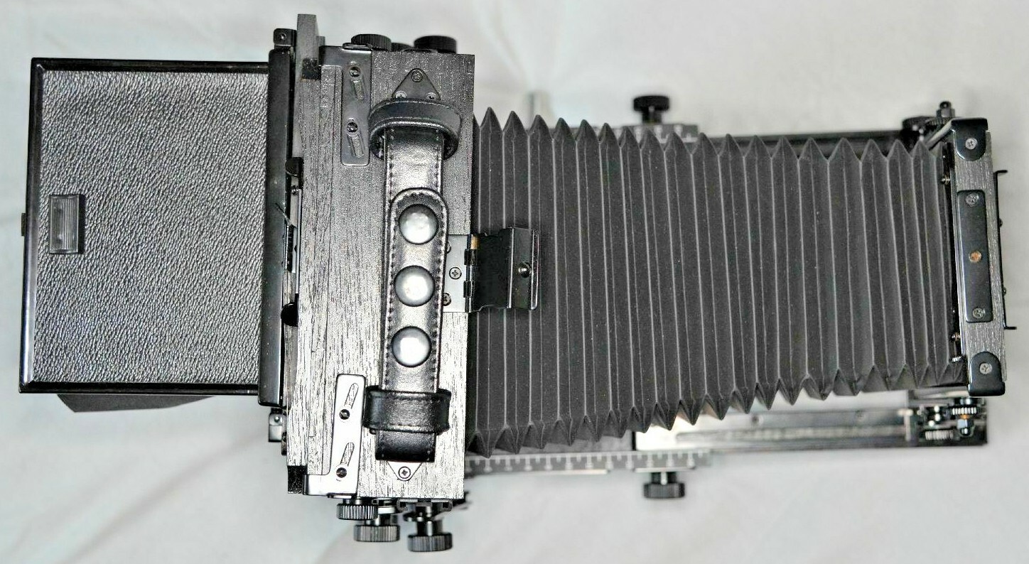 Laufbodenkamera Shen Hao HZX45-IIA (4x5 Zoll) NEU in Schwarz (EXTREM ...