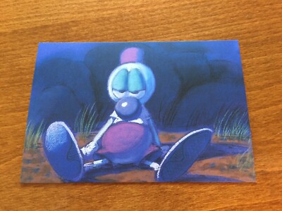 Disney Pixar Themed Postcard - #1 The Adventures of Andre & Wally B ...