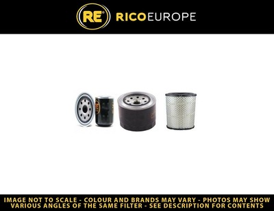 Filter Service Kit Fits YANMAR YSR 2730 Air Oil Fuel w/Yanmar 3TNV82A ...
