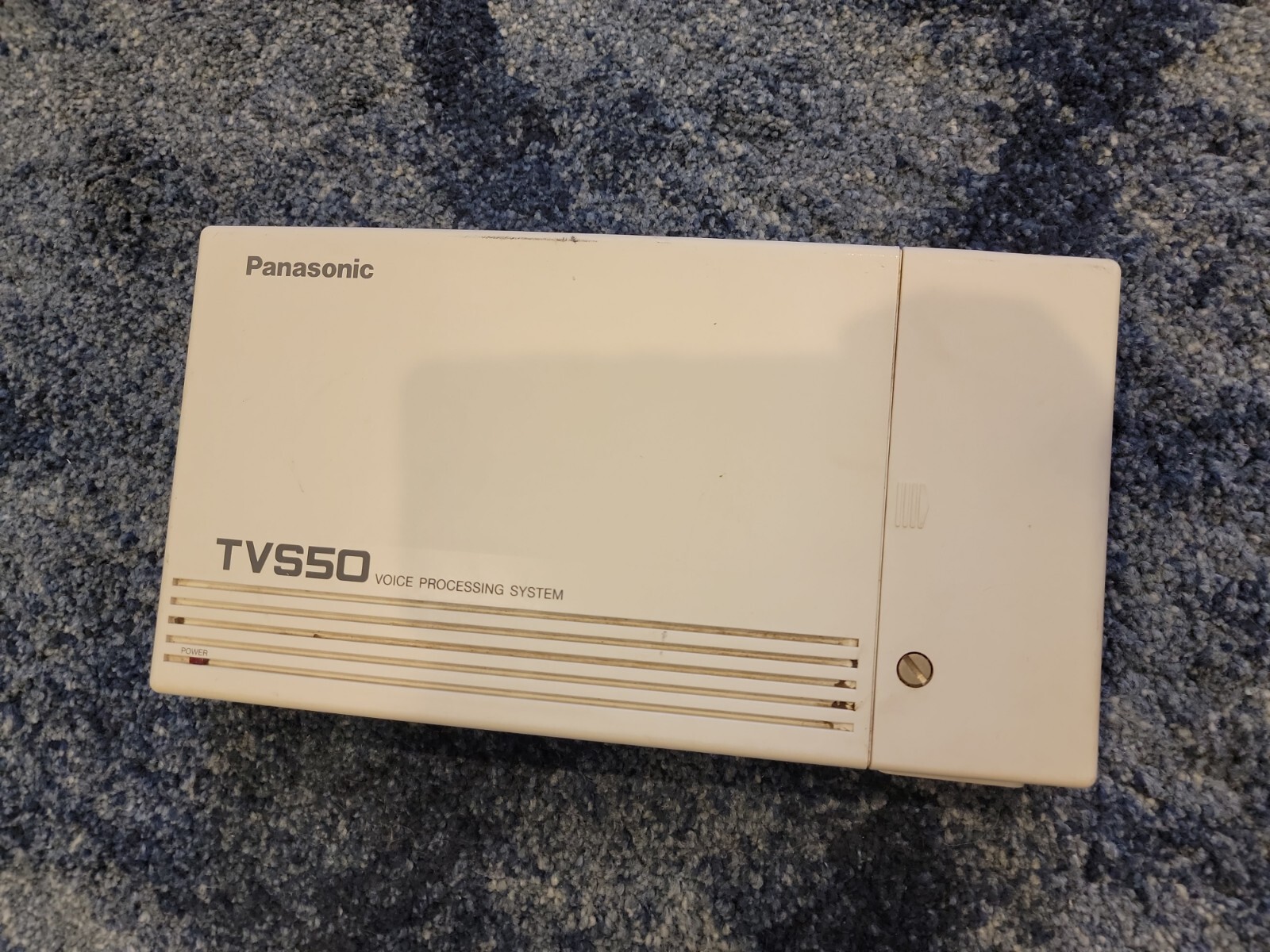 PANASONIC KX-TVS50 2 PORT VOICEMAIL processing system / power cord ...