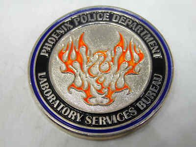 PHOENIX POLICE DEPARTMENT LABORATORY SERVICES BUREAU CHALLENGE COIN | eBay