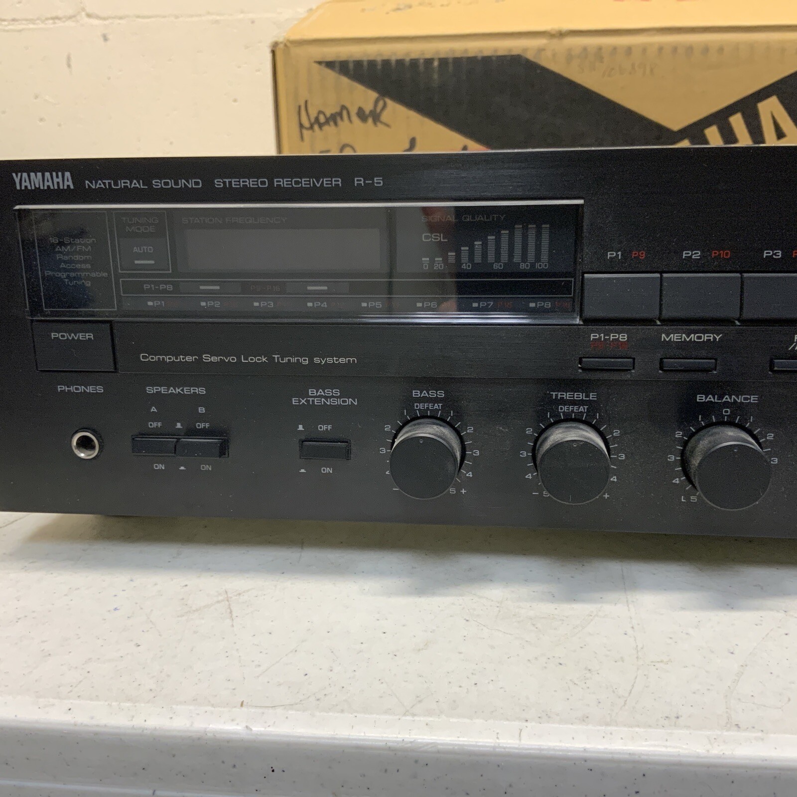 Yamaha R-5 Natural Sound Stereo Receiver Tested Works Great! | eBay
