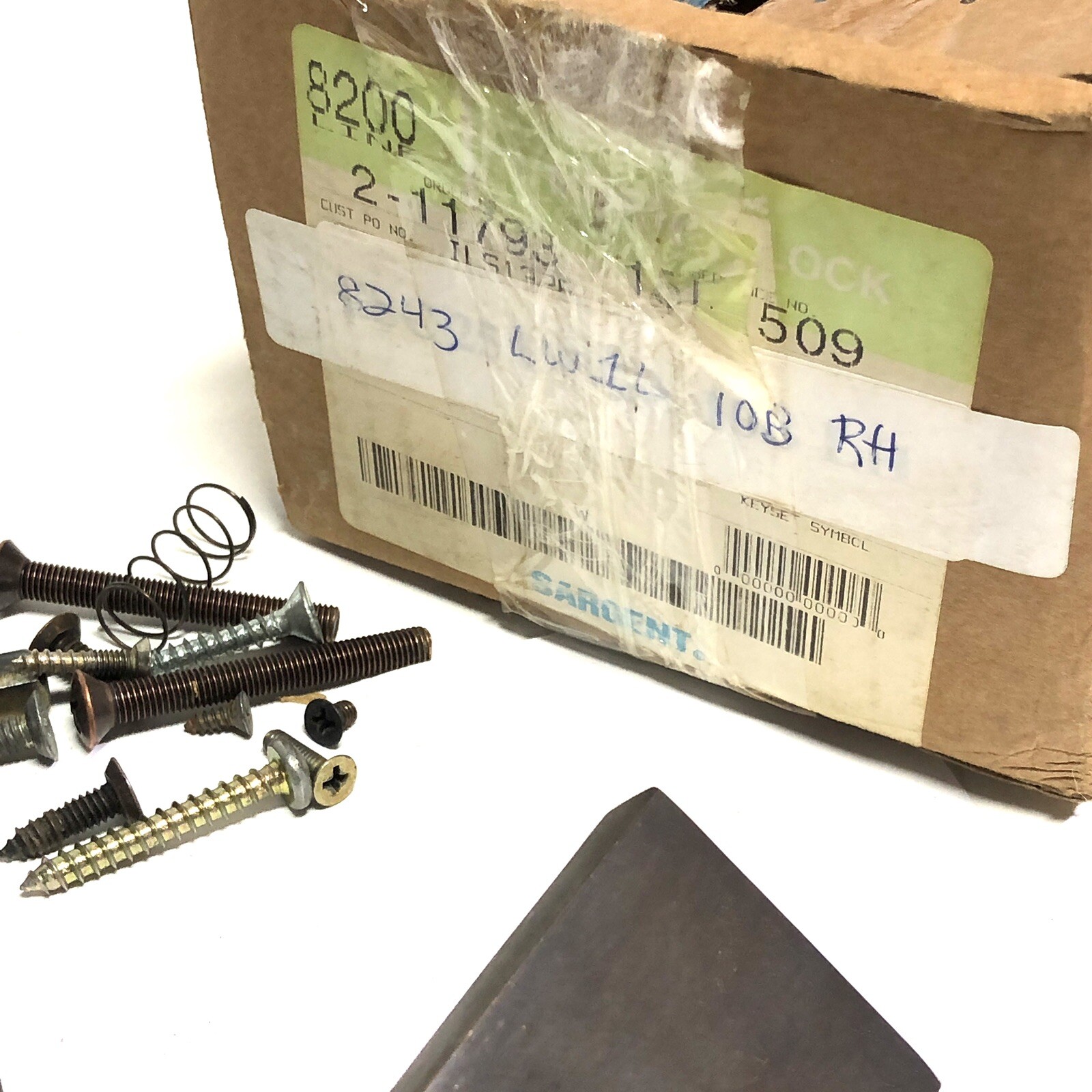 Sargent Lever Lock Set For Parts 8243 Lw1l 10b Rh | eBay
