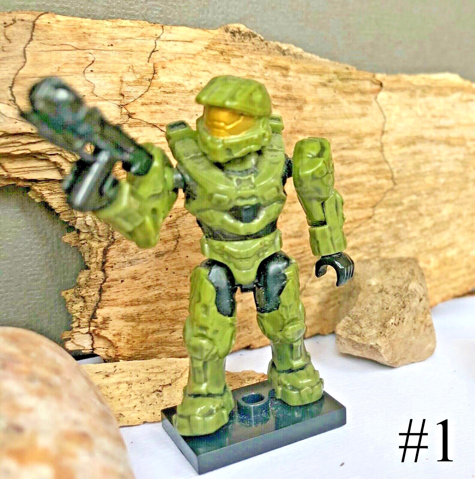 HALO MEGA BLOKS CONSTRUX - Master Chief - 1 Figure w/ Weapon ...
