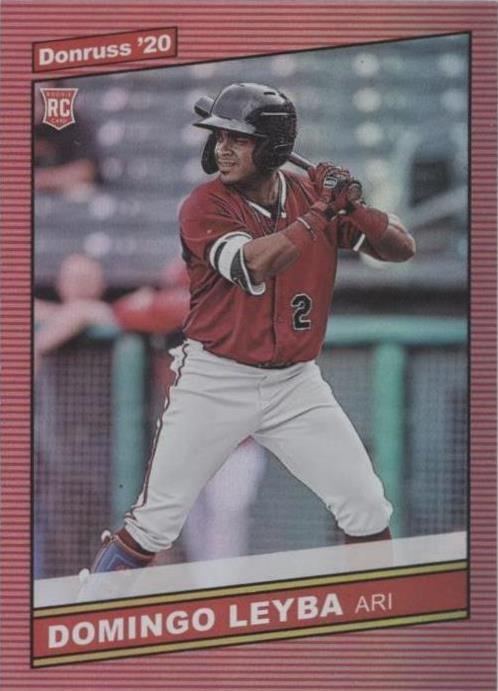 2020 Panini Donruss - Retro 1986 Domingo Leyba #255 Holo Red (RC) for ...