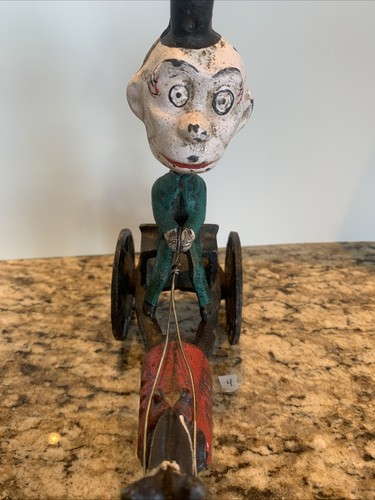 Kenton Happy Hooligan Nodder Mule Toy Antique Cast Iron | eBay