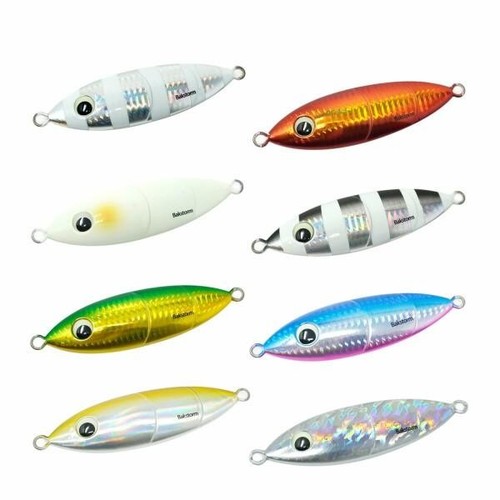 Fat Slow Skip Jig B Type Metal Jig 200g All Colors Set Lure Real Color ...