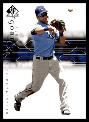 2008 SP Authentic 71 Alex Gordon Kansas City Royals Baseball Card | eBay