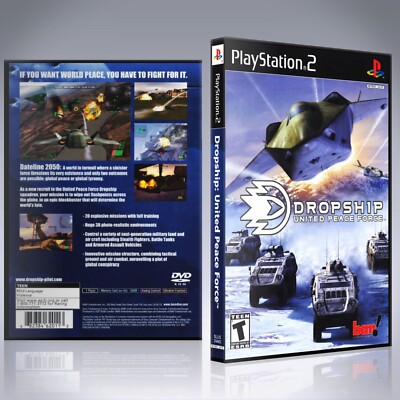 PS2 - NO GAME - Dropship - United Peace Force | eBay