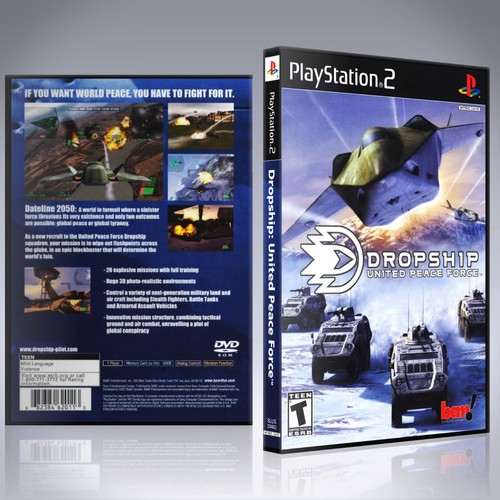 PS2 - NO GAME - Dropship - United Peace Force | eBay