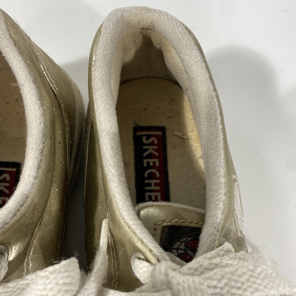 Vintage Skechers Coachella Shoes Gold Size: 4 1990's | eBay
