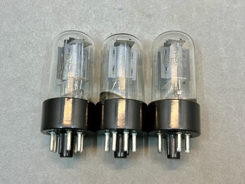 3 PCS 6N7S 6Н7С (6N7, 6N7GT) NEW FONON Heated double triode VACUUM ...