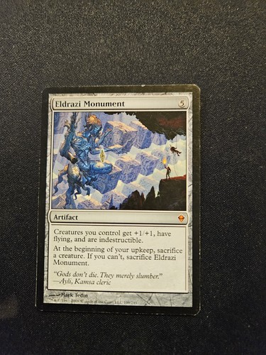 MTG Zendikar; Eldrazi Monument - 199 (Regular Mythic) | eBay