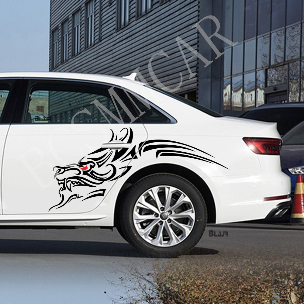 Car Dragon Styling Stickers Graphic For Auto Vinyls Decals Scratch ...