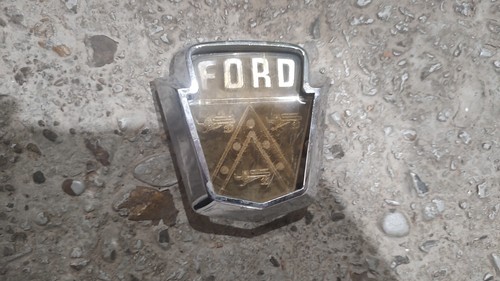 Ford Victoria Crestliner Hood Emblem 52 53 54 | eBay