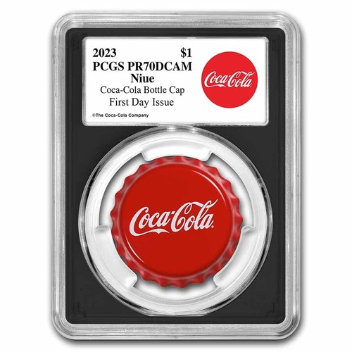 Coca-Cola® 6 gram Silver Bottle Cap - PR-70 PCGS (FDI) | eBay