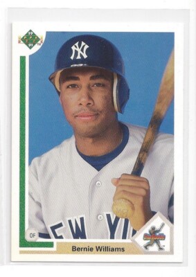 1991 UPPER DECK MLB ROOKIE CARD BERNIE WILLIAMS YANKEES #11 | eBay