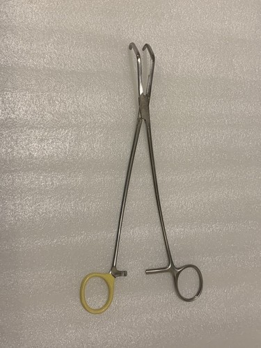 PILLING - PHILA CURVED CLAMP 10-1/2" PAT 2668538 Medical tool Vintage ...