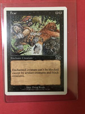 MTG Fear *******Sixth Edition 129/350******Magic The gathering | eBay