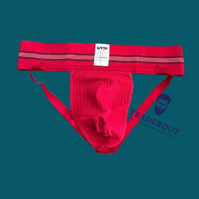 Gym Men Red 3" waistband jock straps jockstrap underwear | eBay