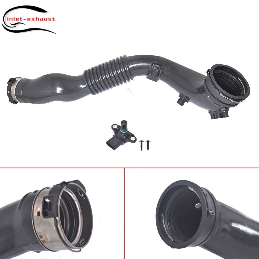 For 12-16 BMW N55 intercooler pipe hose supercharged intake pipe 3.0L ...
