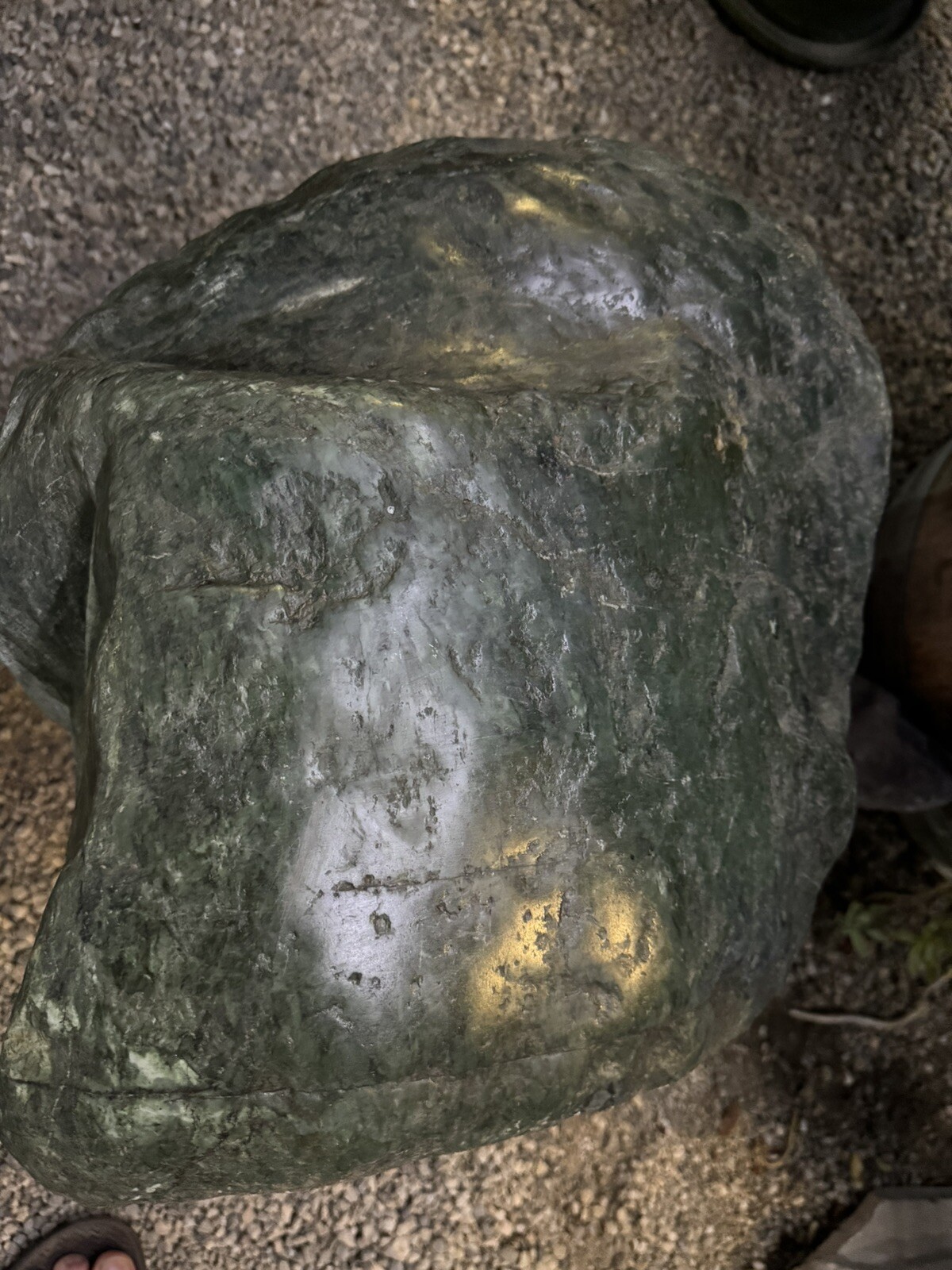 Big Sur Jade Vulcan Ocean Polish Boulder Nephrite Jade Stone Monterey ...