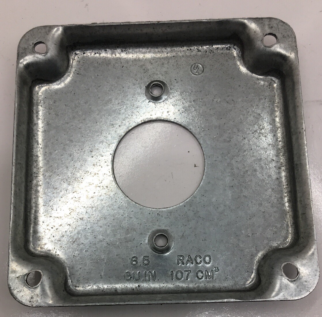 801C RACO NO CONCRETE COVER 4-INCH SQUARE RAISED 1/2-INCH 1-13/32-DEEP ...