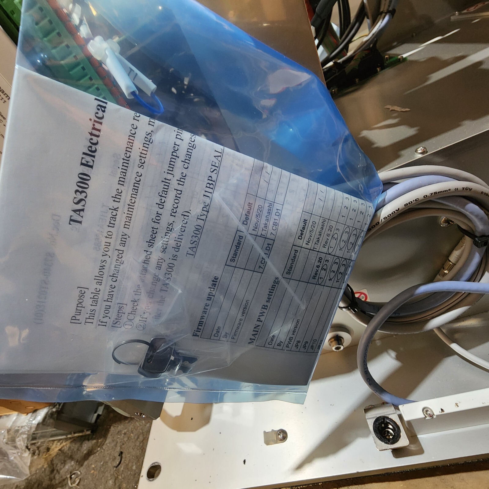 1 PCS FOR PARTS TDK TAS300 J1,LOAD PORT,DATE:202011 AS' IS',NO RETURN ...