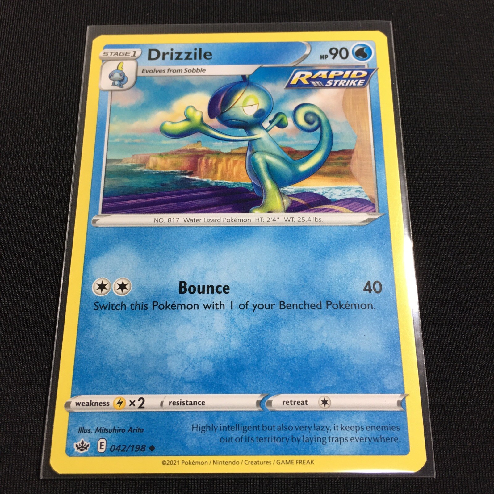 Drizzle 042/198 Common | SWSH: Chilling Reign | Pokemon Card Mint | eBay