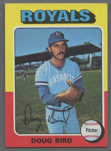 1975 Topps #364 Doug Bird Kansas City Royals | eBay