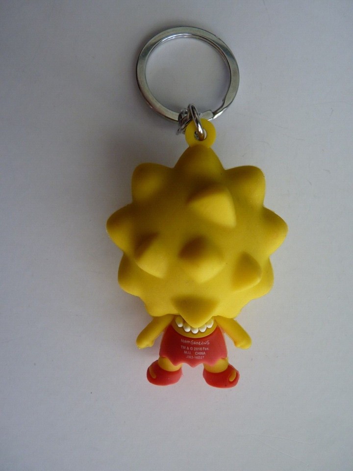 Monogram 3D Figural The Simpsons Collectible LISA SIMPSON Bag Clip ...