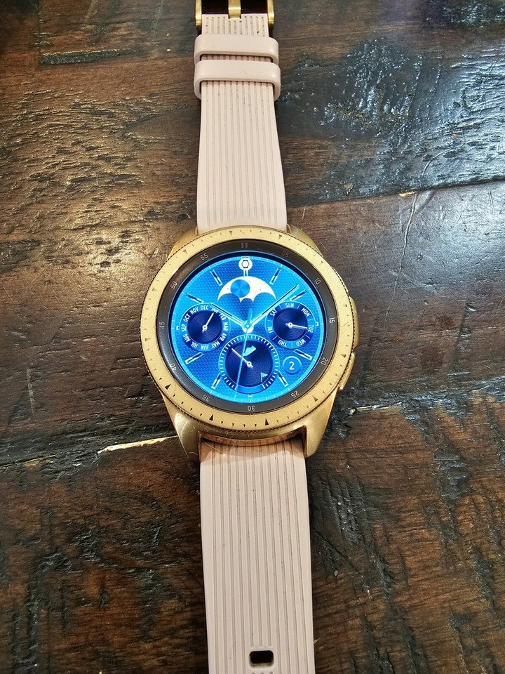 Samsung Galaxy Watch (42mm) SM-R815 GPS + LTE Smartwatch - Very Good | eBay