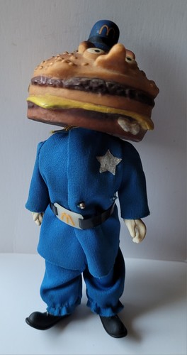 McDONALDS Remco 1976 McDONALDLAND Playset OFFICER BIG MAC 6" Action ...