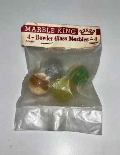 Vintage Marble King 4 Bowler – Original Bag NOS | eBay