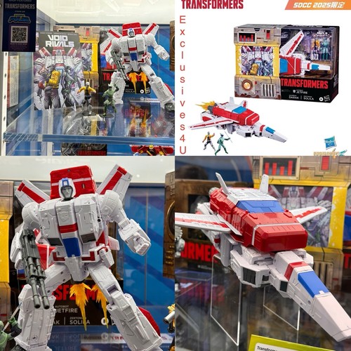 SDCC 2025 Hasbro Exclusive Transformers Jetfire Void Rivals Set Darak ...