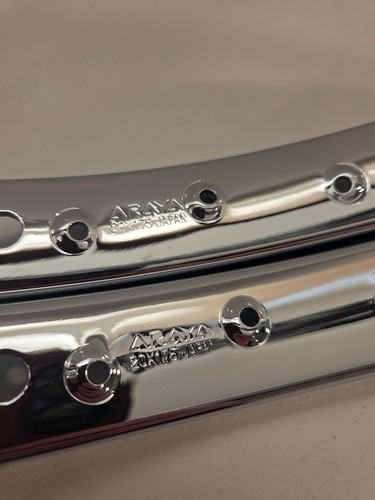 Araya 7c STUNNING 20x1.75 Show Chrome Old School 80's BMX Rims | eBay