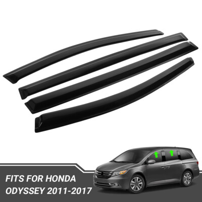 For 2011-2017 Honda Odyssey Side Window Visor Sun Rain Deflector Guard ...