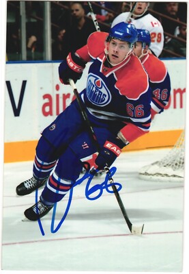 Ryan Martindale Autographed 4x6 Color Photo Edmonton Oilers #66 A | eBay