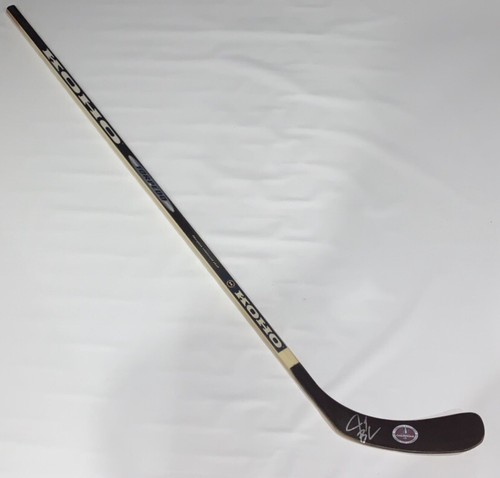 JARED BEDNAR SIGNED HOCKEY STICK COLORADO AVALANCHE 2022 STANLEY CUP ...
