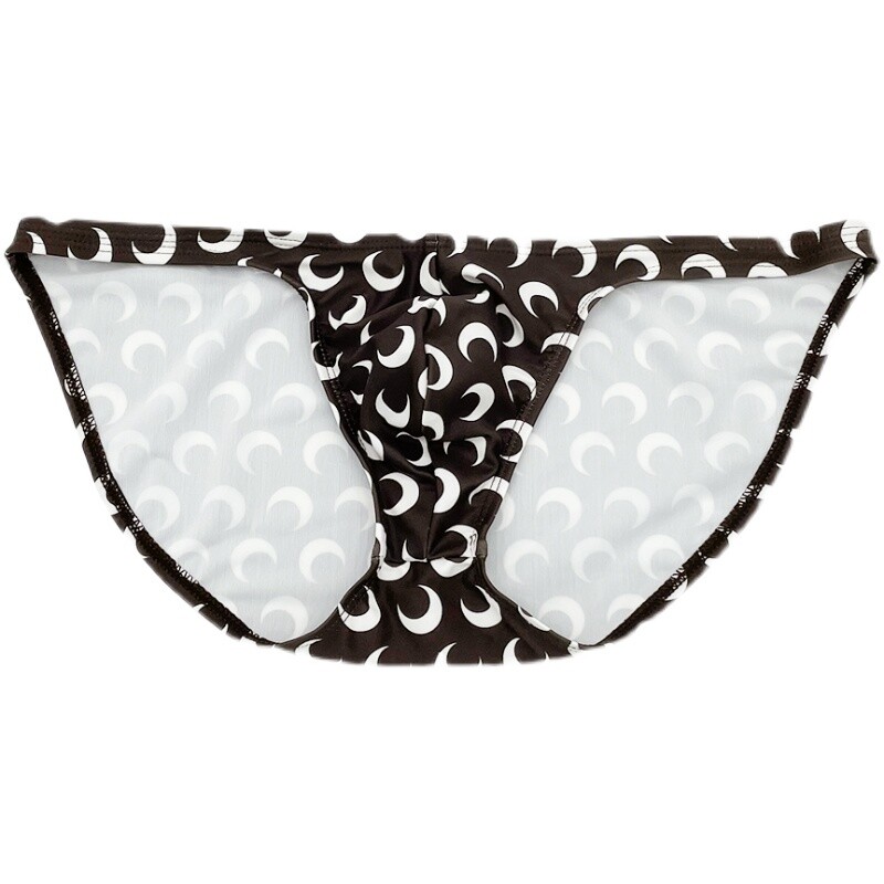 Men's Swim Briefs Beach Swimsuit Bikini Black Moon Hot Sexy Bathing ...