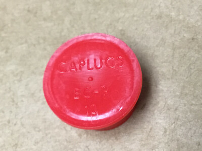 (100 PC) CAPLUGS EC-9 Dust & Moisture Seal Protective Cap (RED) | eBay