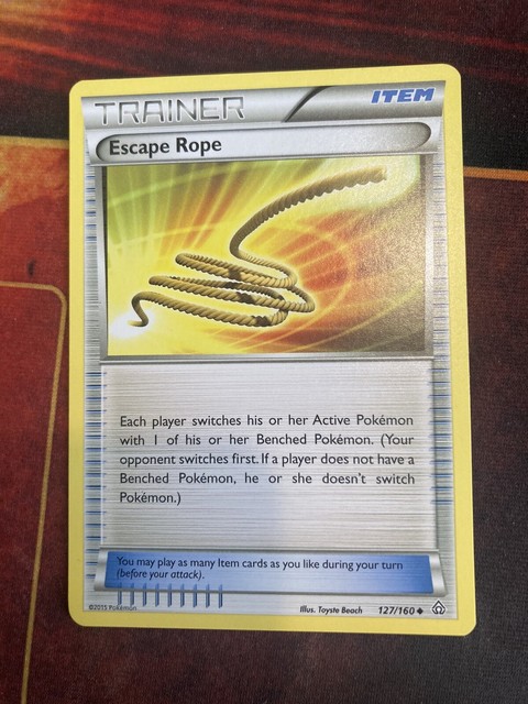 Pokémon TCG Escape Rope Primal Clash 127/160 Regular Uncommon for sale ...