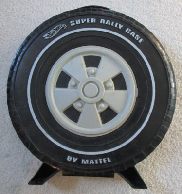 Vintage 1968 Hot Wheels Super Rally Case Mattel 24 Slot Wheel Tire Car ...