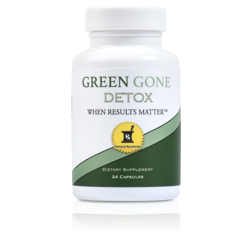 Green Gone Detox 2 Day Kit 24 Capsules EXP 01/26 Comes with 2 Test ...
