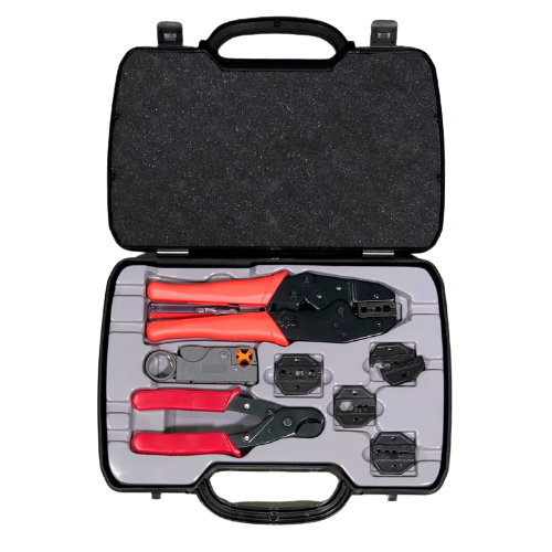 Dolphin Components DC-3806DIE Coaxial Crimping Tool Kit | eBay