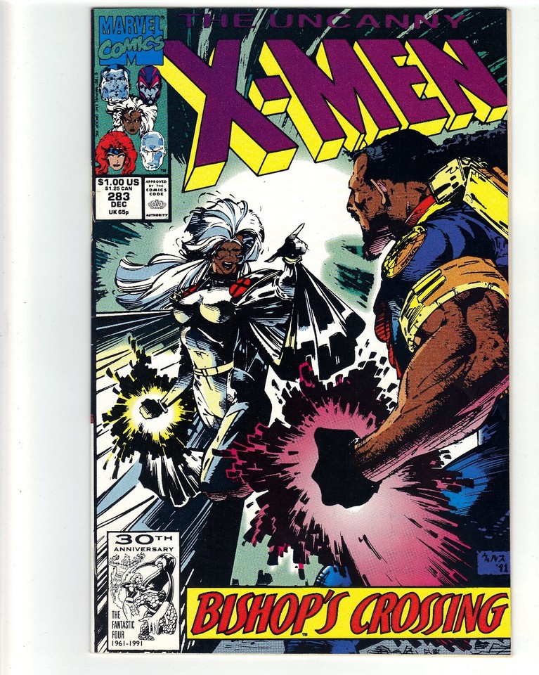 Uncanny X-Men 282 & 283 [ Marvel 1991] 1st Cover-Cameo &Full Appearance ...